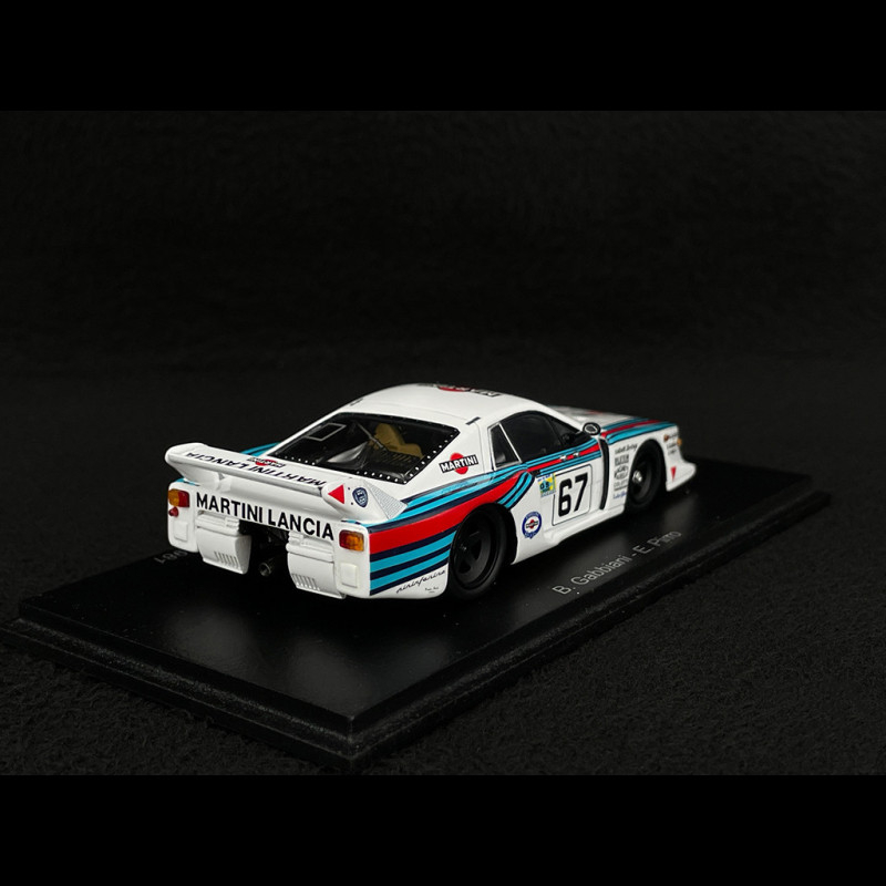 Lancia Beta Montecarlo Turbo n° 67 24h Le Mans 1981 1/43 Spark S1385