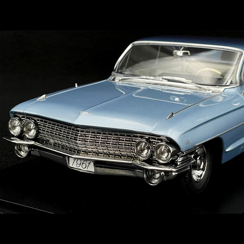 Cadillac DeVille Series 62 Coupe 1961 Light Metallic Blue 1/18 KK Scale ...