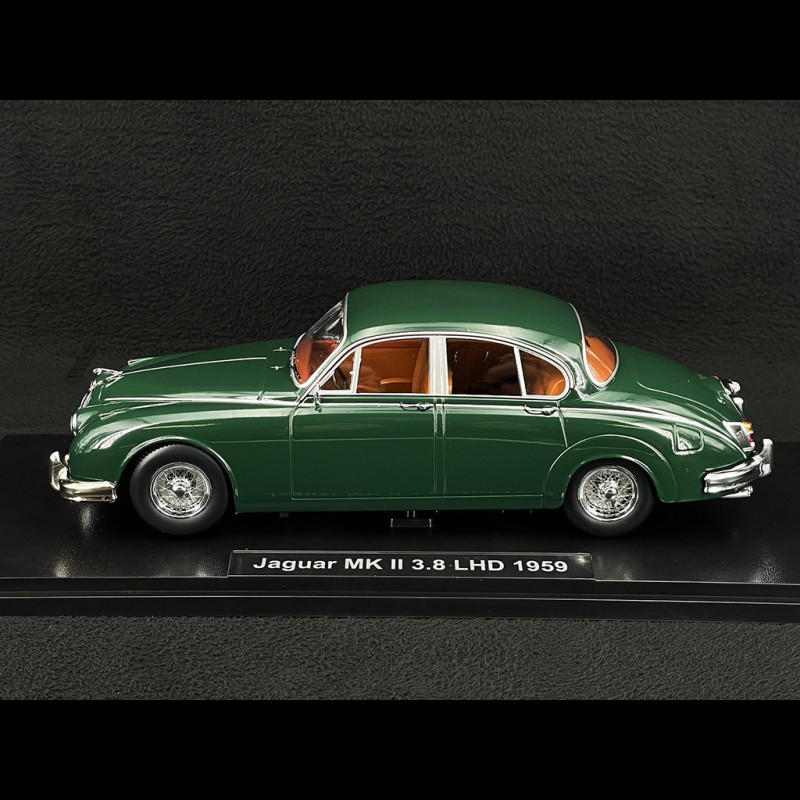 Jaguar MK II 3.8 LHD 1959 Dark Green 1/18 KK Scale KKDC181013