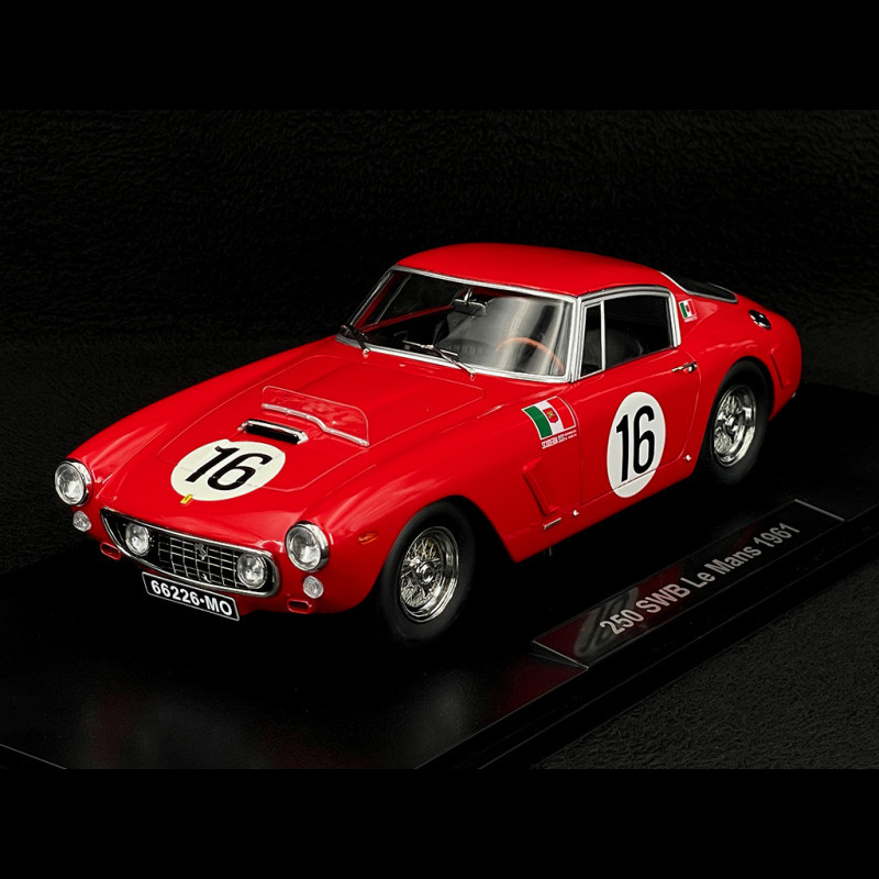 Ferrari 250 GT SWB Competizione n° 16 24h Le Mans 1961 1/18 KK Scale ...