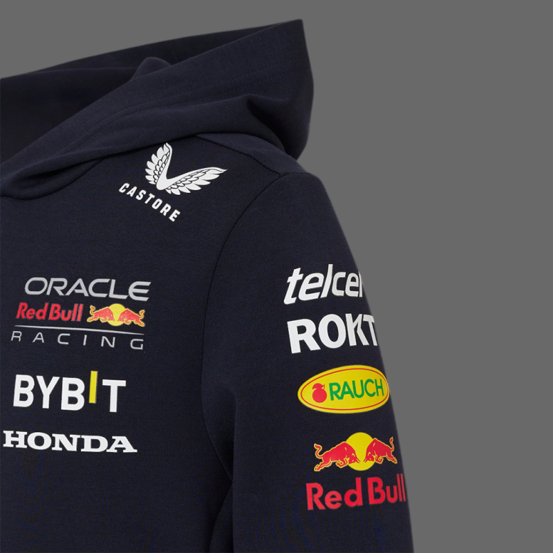 Red Bull hoodie F1 Racing Team Verstappen Canvas Navy blue TJ5291-190 ...