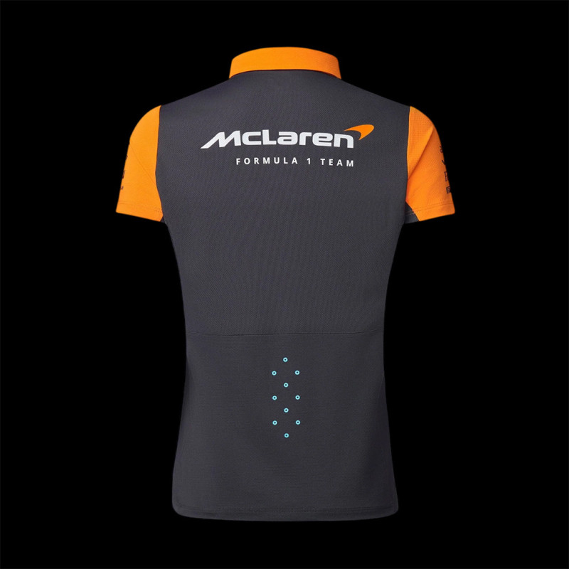 McLaren F1 Team Polo Shirt Norris Piastri Papaya Orange / Phantom ...