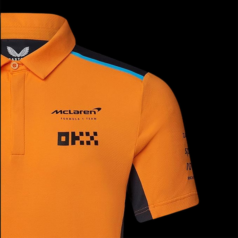 Polo McLaren F1 Team Norris Piastri Orange Papaye / Phantom TJ2610 - Enfant