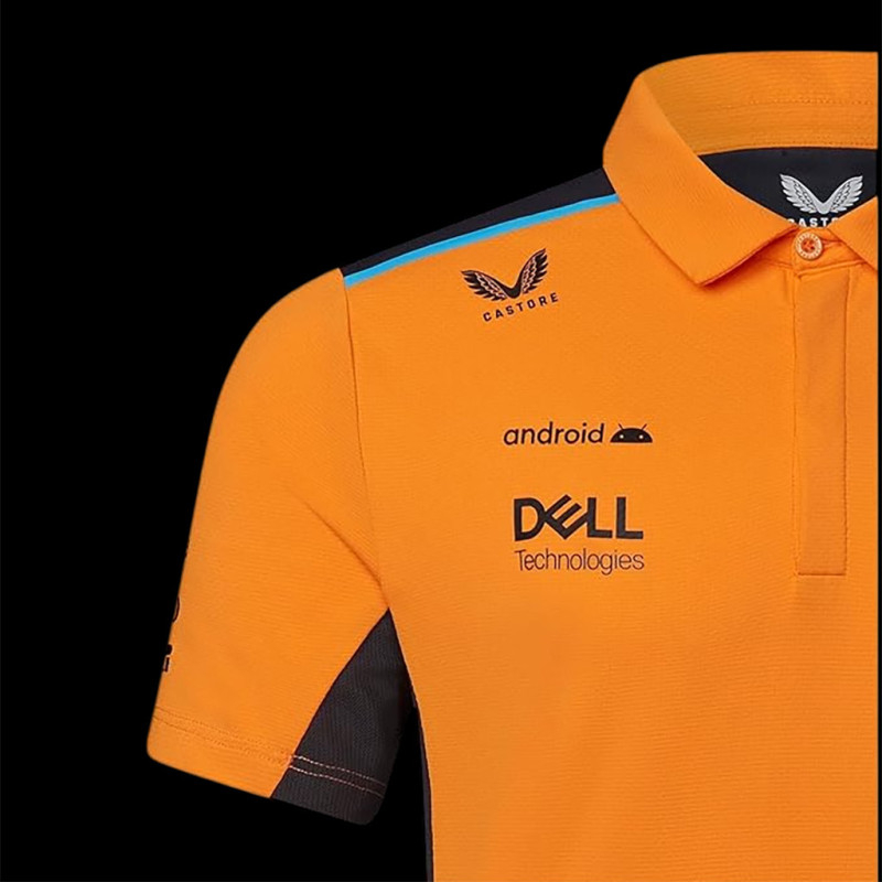 Polo McLaren F1 Team Norris Piastri Orange Papaye / Phantom TJ2610 - Enfant