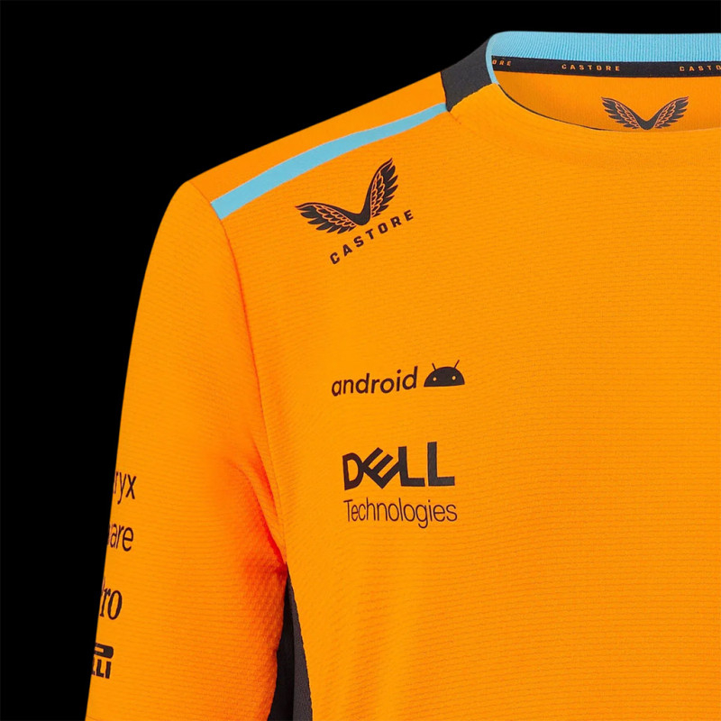 T-shirt McLaren F1 Team Norris Piastri Phantom TJ2607 - Enfant