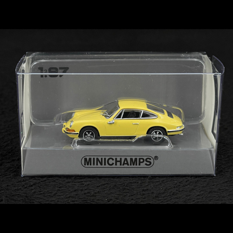 Porsche 911 T 1972 Light Yellow 1/87 Minichamps 870064421
