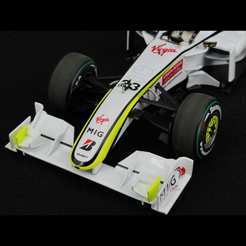 Rubens Barrichello Brawn GP BGP001 n° 23 Winner Europe GP 2009 1/18 ...