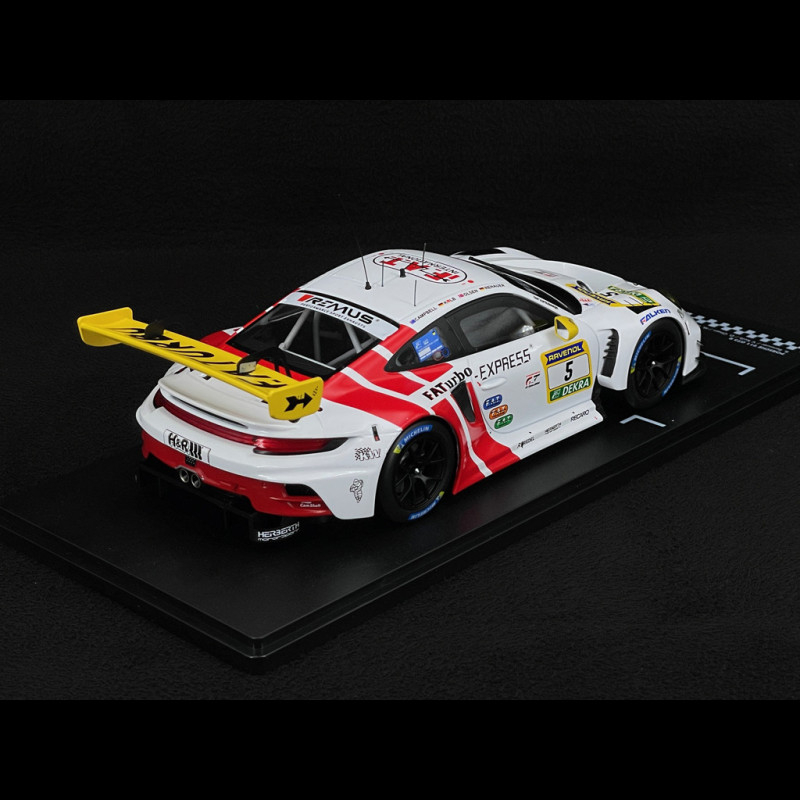 Porsche 911 GT3 R Type 992 n° 5 FAT Turbo 24h Nürburgring 2024 1/18 Ixo ...