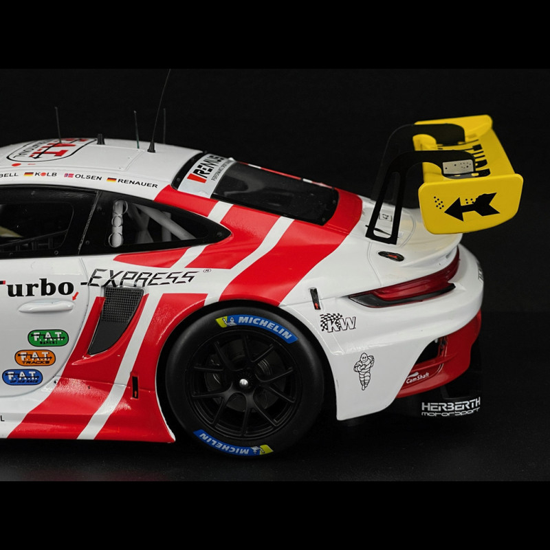 Porsche 911 GT3 R Type 992 n° 5 FAT Turbo 24h Nürburgring 2024 1/18 Ixo ...