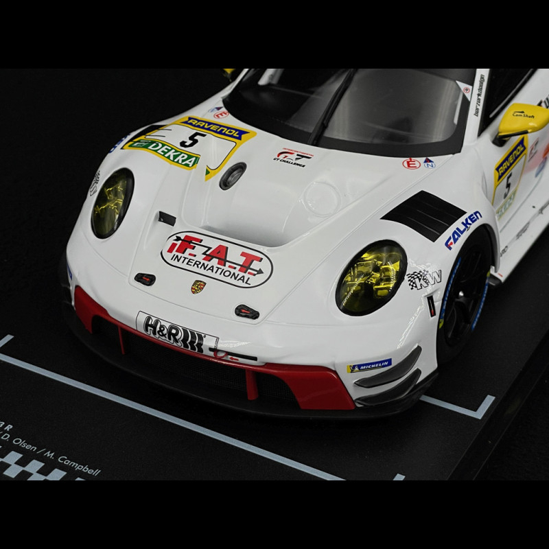 Porsche 911 GT3 R Type 992 n° 5 FAT Turbo 24h Nürburgring 2024 1/18 Ixo ...