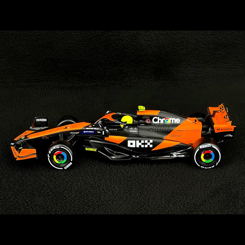 Lando Norris McLaren MCL38 n° 4 Winner Miami GP F1 2024 Radio ...