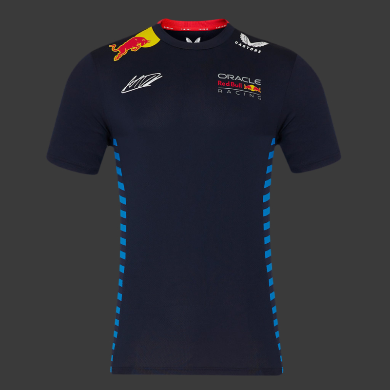 Red Bull Racing T-shirt F1 Team Max Verstappen Signature Night Sky ...