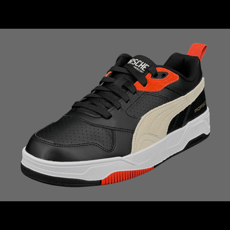 Porsche Shoes Race Americana Puma RBD Drive Low Black / Orange 309092 ...