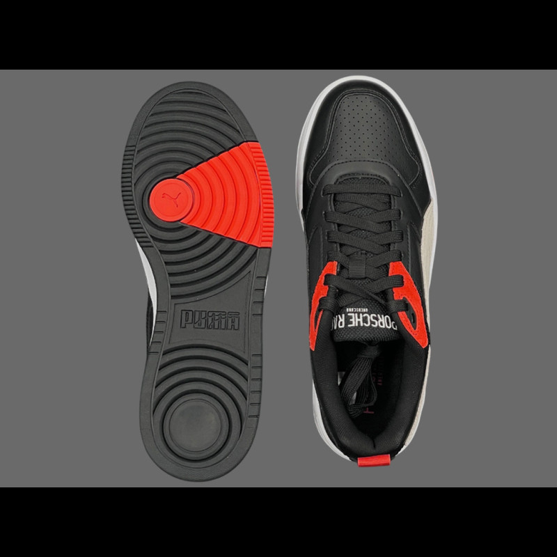 Porsche Shoes Race Americana Puma RBD Drive Low Black / Orange 309092 ...