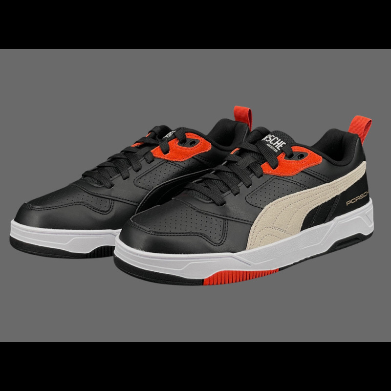 Porsche Shoes Race Americana Puma RBD Drive Low Black / Orange 309092 ...