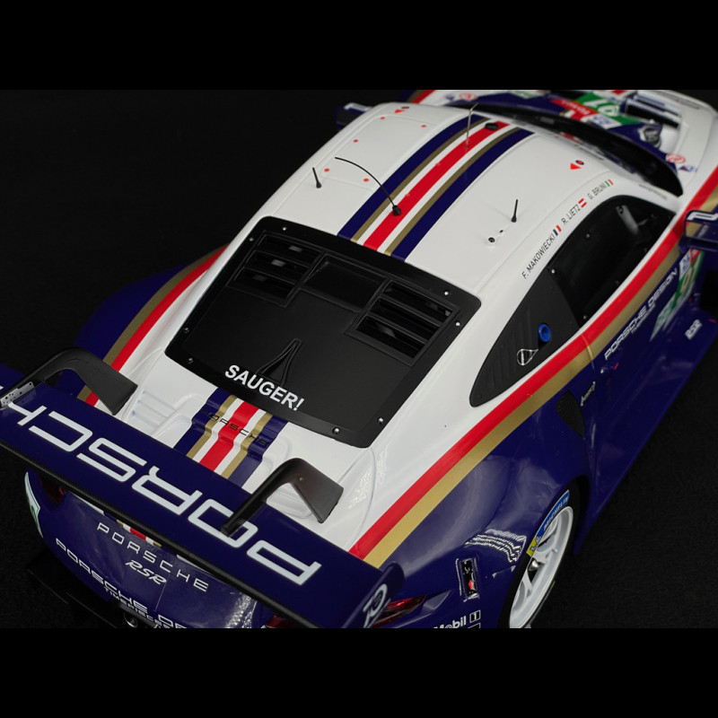 Porsche 911 RSR Type 991 n°91 2nd 24h Le Mans 2018 1/12 Ixo Models ...