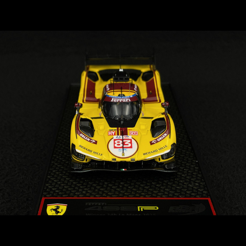 Ferrari 499P n° 83 Winner 24h Le Mans 2025 1/43 BBR Models BBRC325C
