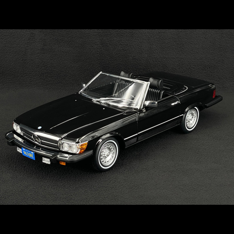 Mercedes-Benz 450 SL R107 1985 US Version Black American Gigolo 1/12 KK ...