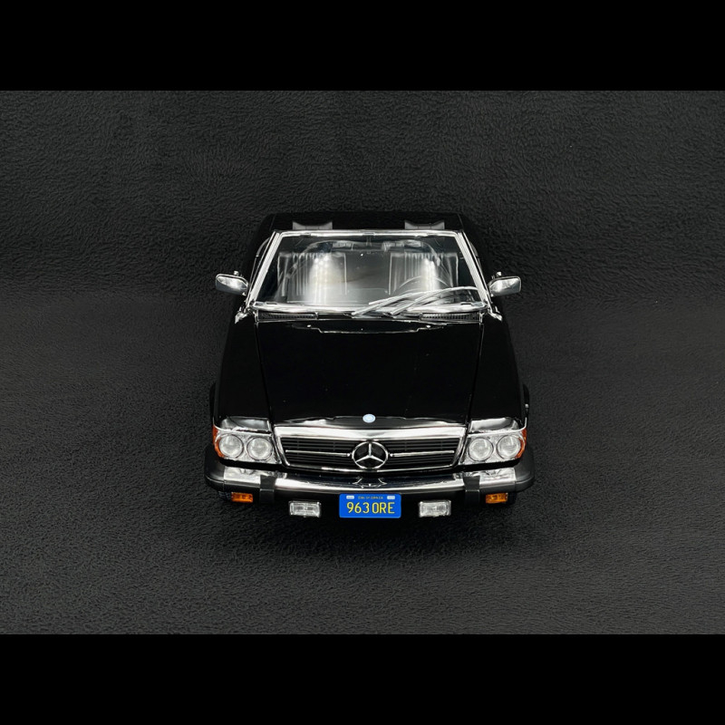 Mercedes-Benz 450 SL R107 1985 US Version Black American Gigolo 1/12 KK ...
