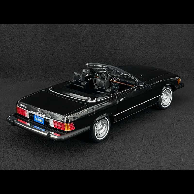 Mercedes-Benz 450 SL R107 1985 US Version Black American Gigolo 1/12 KK ...