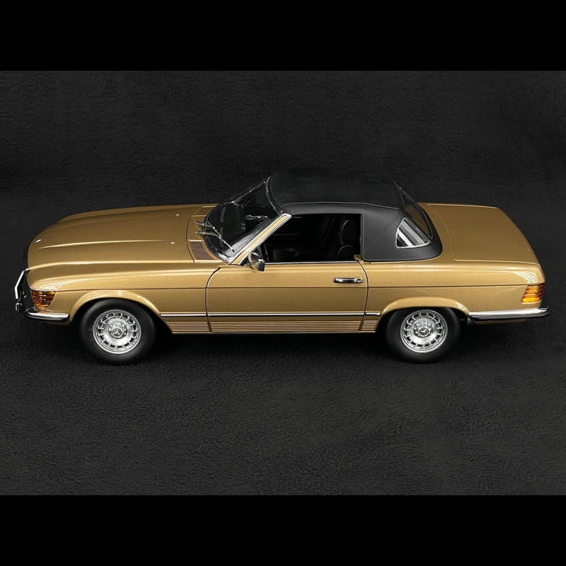 Mercedes-Benz 450 SL R107 1985 Metallic Gold 1/12 KK Scale KKDC120182