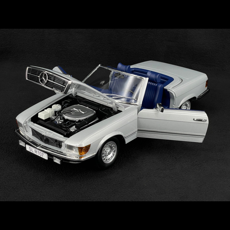 Mercedes-Benz 450 SL R107 1985 Silver Grey 1/12 KK Scale KKDC120181
