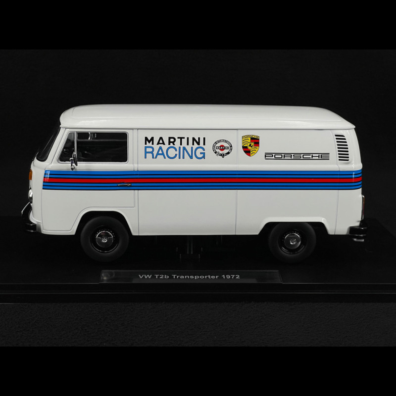 Volkswagen Combi T2B Porsche Martini Racing 1972 White 1/18 KK Scale ...