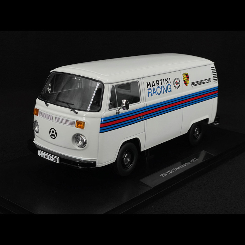 Volkswagen Combi T2B Porsche Martini Racing 1972 White 1/18 KK Scale ...
