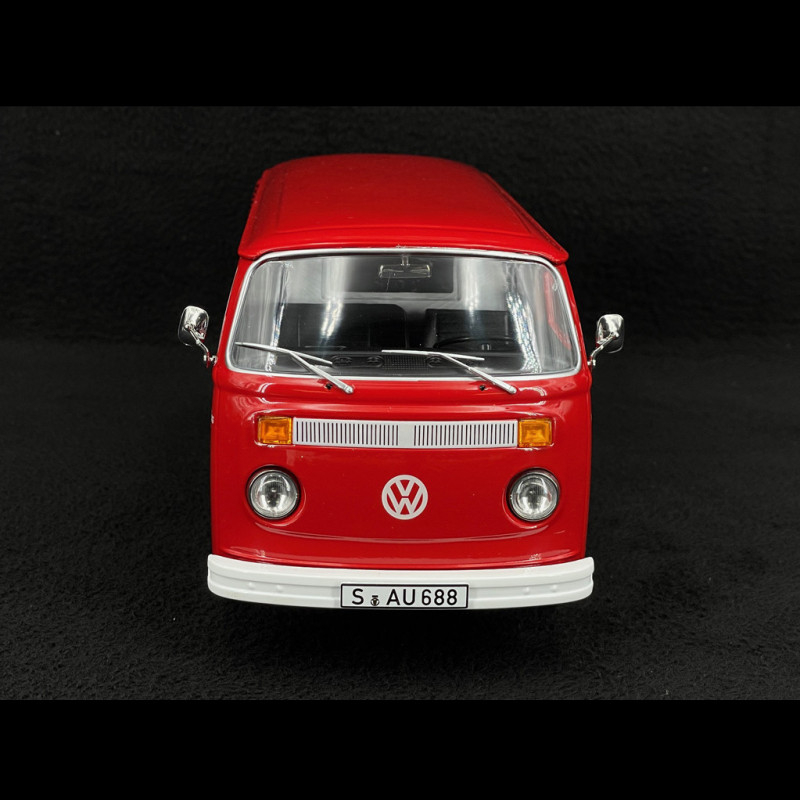 Volkswagen Combi T2B Porsche Renndienst Stuttgart Zuffenhausen 1972 Red ...
