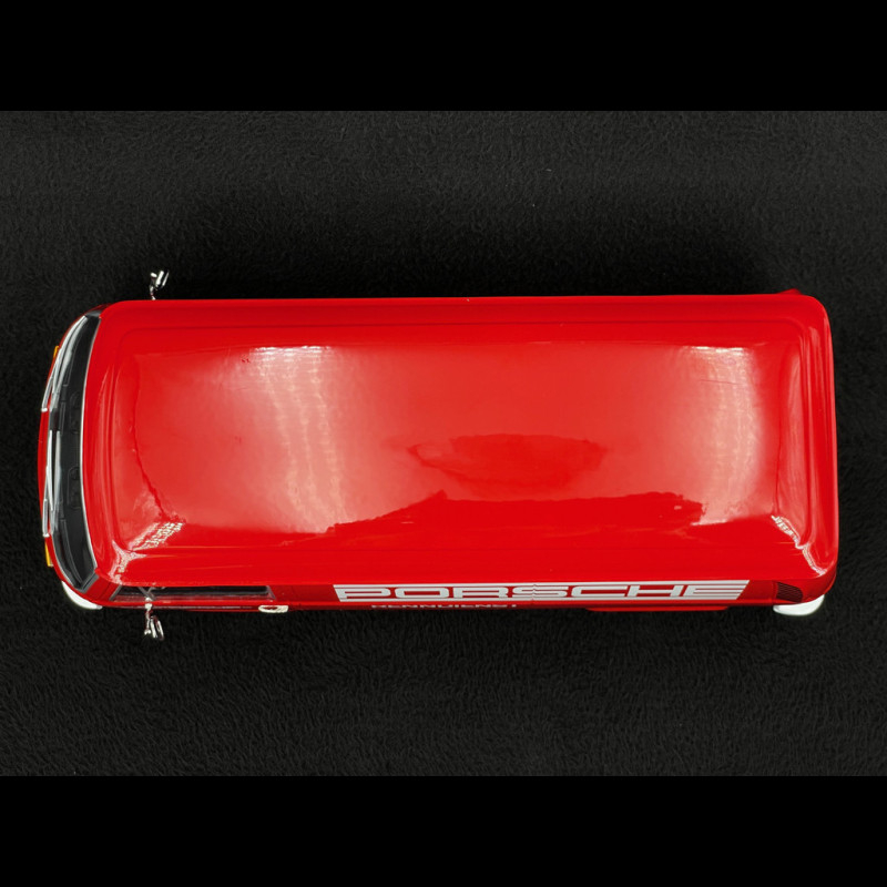 Volkswagen Combi T2B Porsche Renndienst Stuttgart Zuffenhausen 1972 Red ...