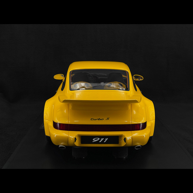 Porsche 911 Turbo S Type 964 1992 Speed Yellow 1/8 GT Spirit GTS801701