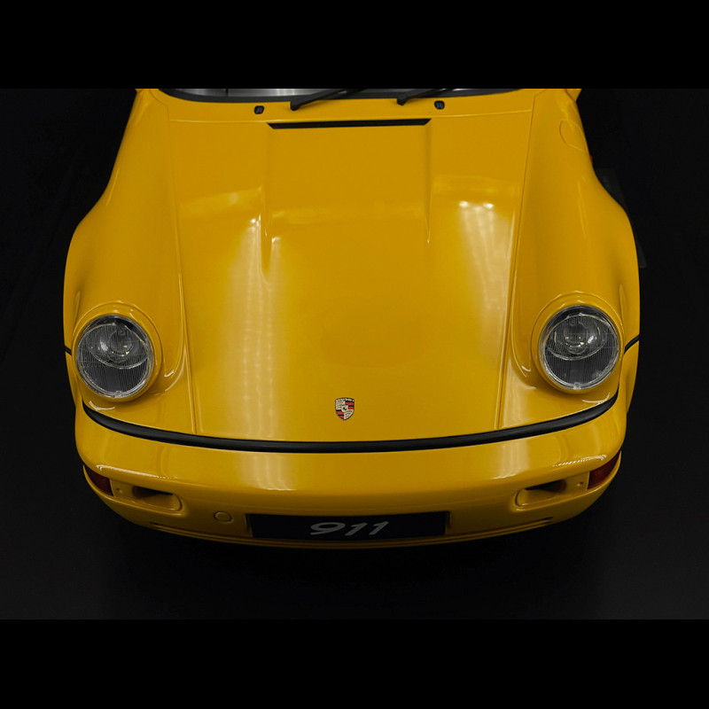 Porsche 911 Turbo S Type 964 1992 Speed Yellow 1/8 GT Spirit GTS801701
