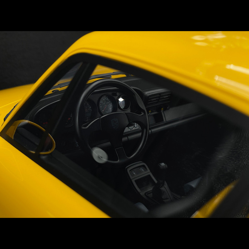 Porsche 911 Turbo S Type 964 1992 Speed Yellow 1/8 GT Spirit GTS801701