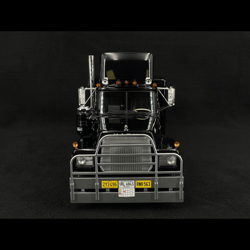 Set of Truck Mack RL 700L 1974 Black Convoy + Rubber Duck Figurine 1/18 ...