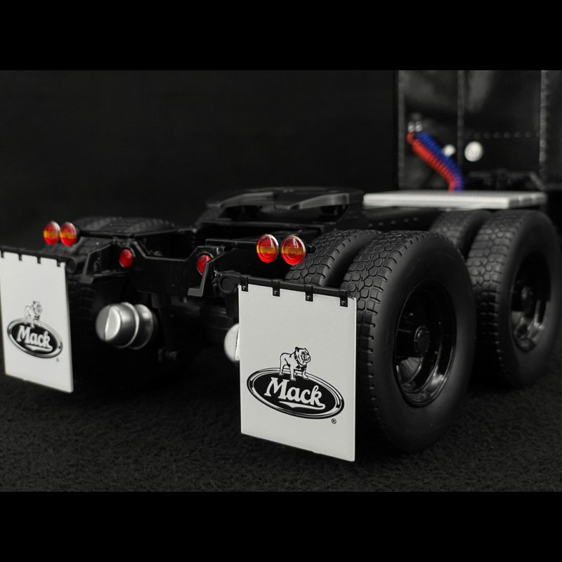 Set of Truck Mack RL 700L 1974 Black Convoy + Rubber Duck Figurine 1/18 ...