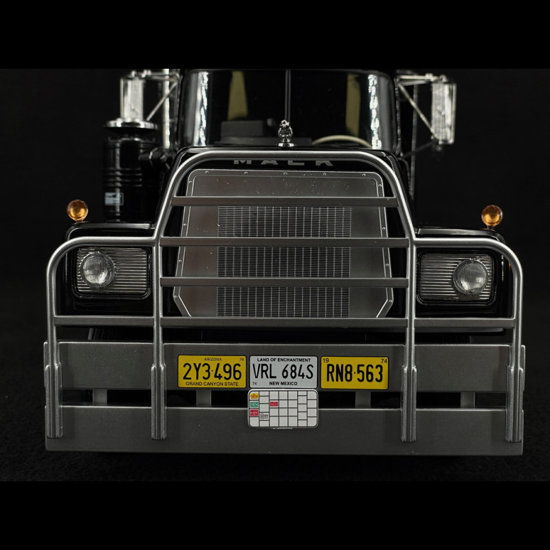 Set of Truck Mack RL 700L 1974 Black Convoy + Rubber Duck Figurine 1/18 ...