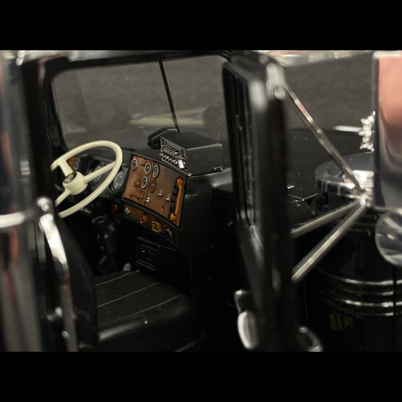 Set of Truck Mack RL 700L 1974 Black Convoy + Rubber Duck Figurine 1/18 ...