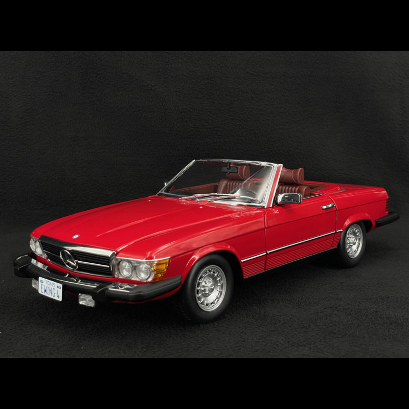 Mercedes 450 SL R107 1985 Red US Version Bobby Ewing Dallas 1/12 KK ...