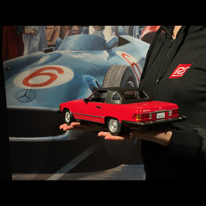 Mercedes 450 SL R107 1985 Red US Version Bobby Ewing Dallas 1/12 KK ...
