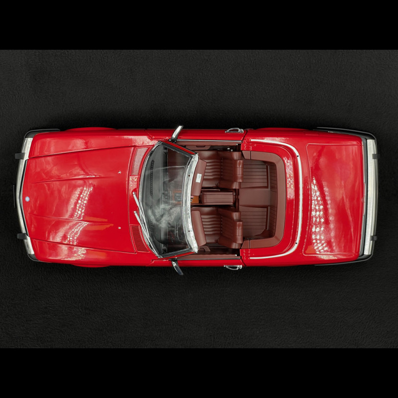 Set of Mercedes 450 SL R107 1985 Red US Version + Bobby Ewing Dallas ...