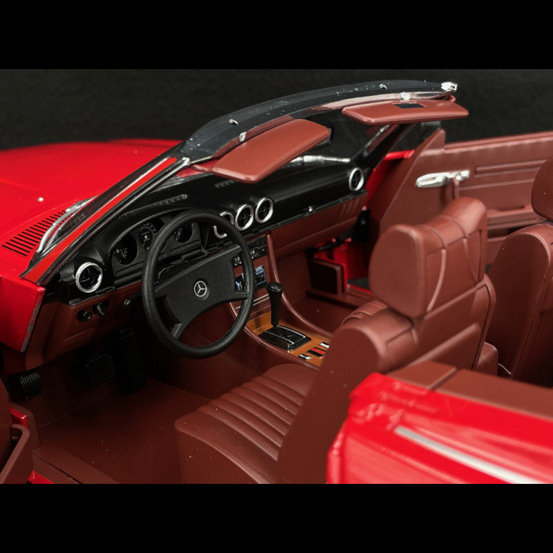 Set of Mercedes 450 SL R107 1985 Red US Version + Bobby Ewing Dallas ...