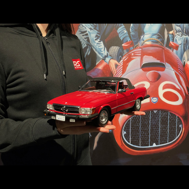 Set of Mercedes 450 SL R107 1985 Red US Version + Bobby Ewing Dallas ...