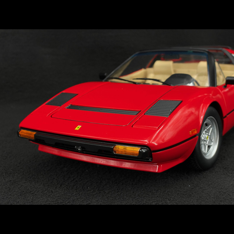 Duo Ferrari 308 GTS Quattrovalvole 1982 Rouge US Version + Figurine ...