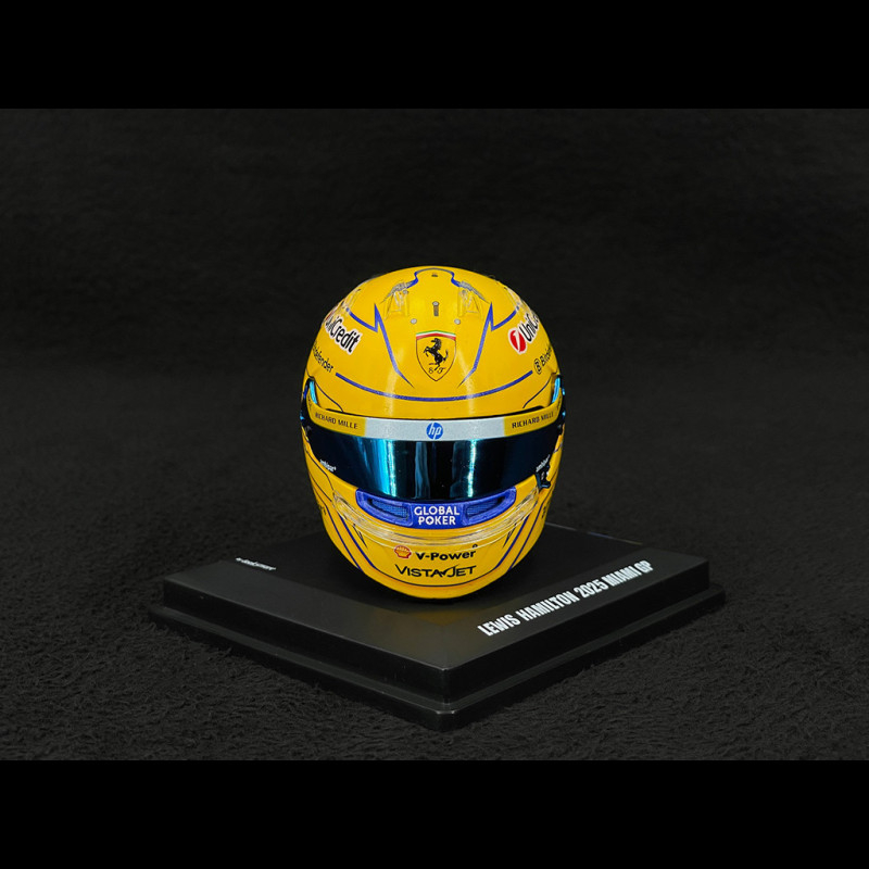 Ferrari Helm Lewis Hamilton n° 44 8. Miami GP 2025 F1 1/5 LookSmart ...
