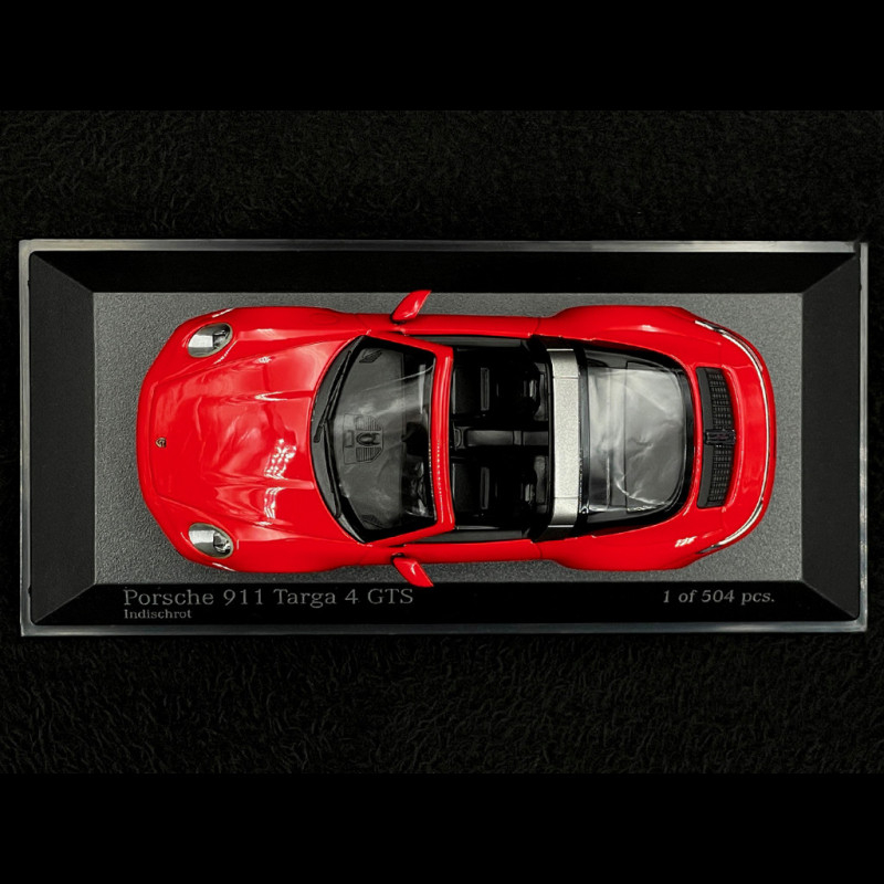 Porsche 911 Targa 4 GTS Type 992 2022 Guards Red 1/43 Minichamps 410061060