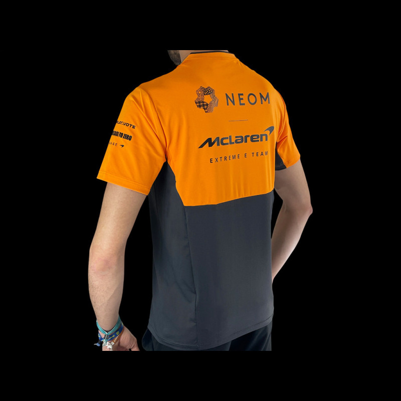 T-shirt McLaren Extreme E Team Neom Phantom / Orange Papaye TM5280XE ...