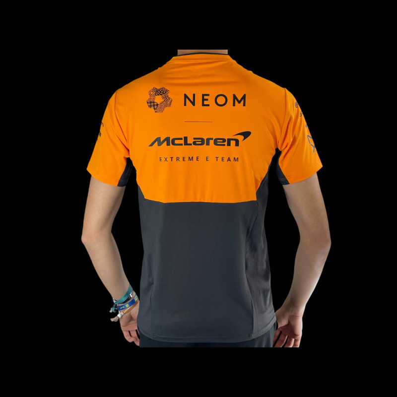T-shirt McLaren Extreme E Team Neom Phantom / Orange Papaye TM5280XE ...