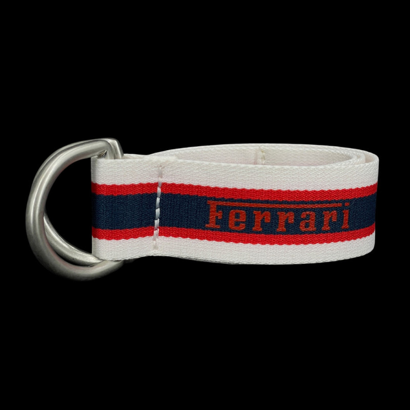 Ferrari Gurt Blau / Weiß / Rot 06256WHT - kinder