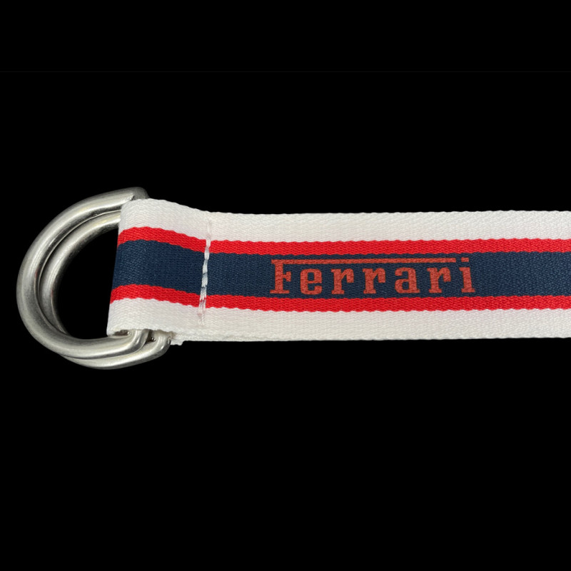 Ferrari Gurt Blau / Weiß / Rot 06256WHT - kinder