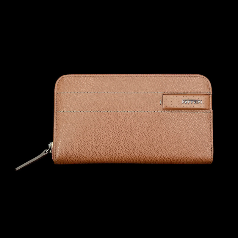 Ferrari Wallet / Purse Brown Leather 13056BRW0